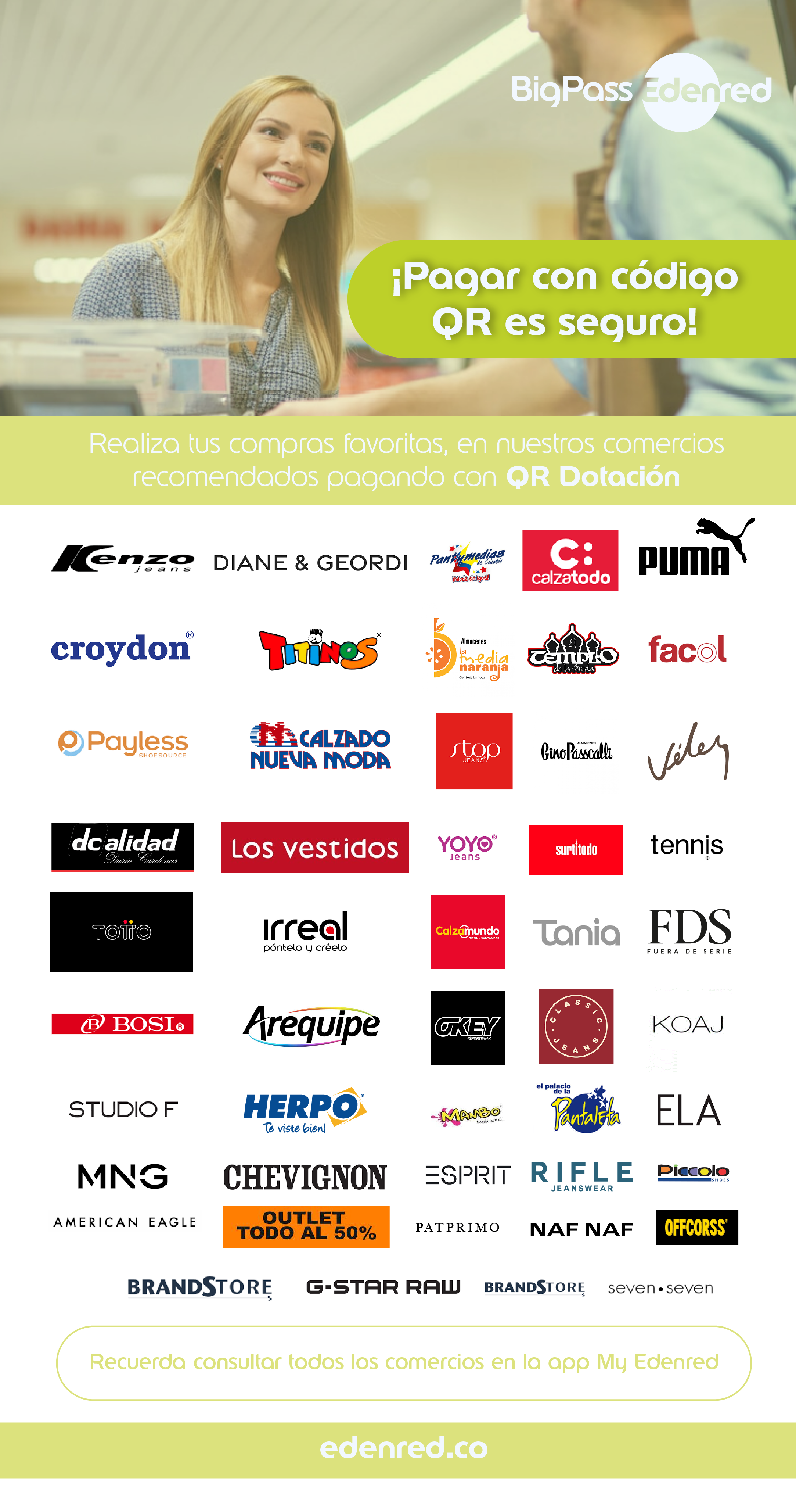 Pagos con código QR – Edenred